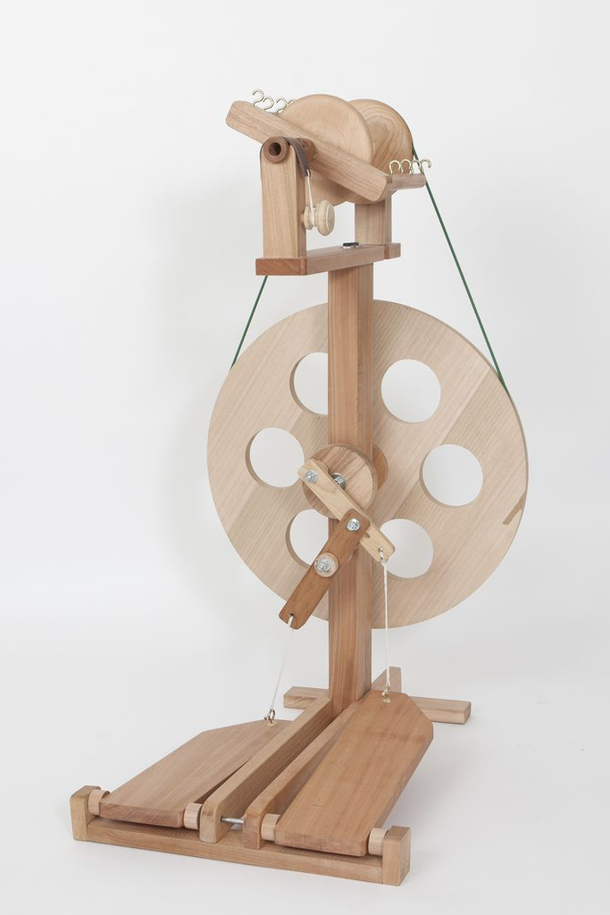 RUECA DE PEDALES MODELO STANDARD CON MOTOR | Telares Menke